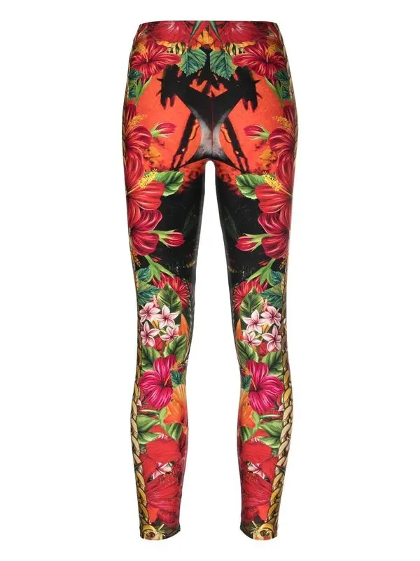 Philipp Plein Hawaii-print Leggings