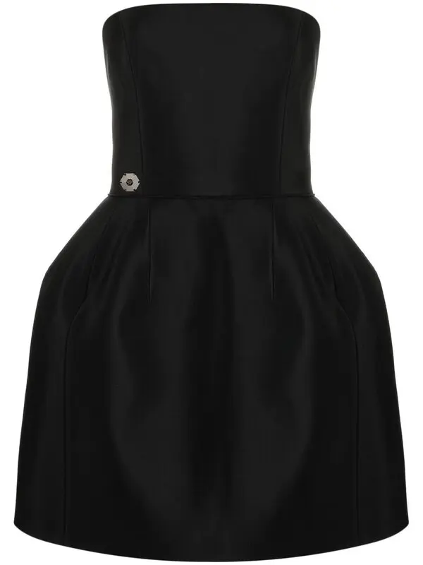 Philipp Plein Strapless Mini Dress
