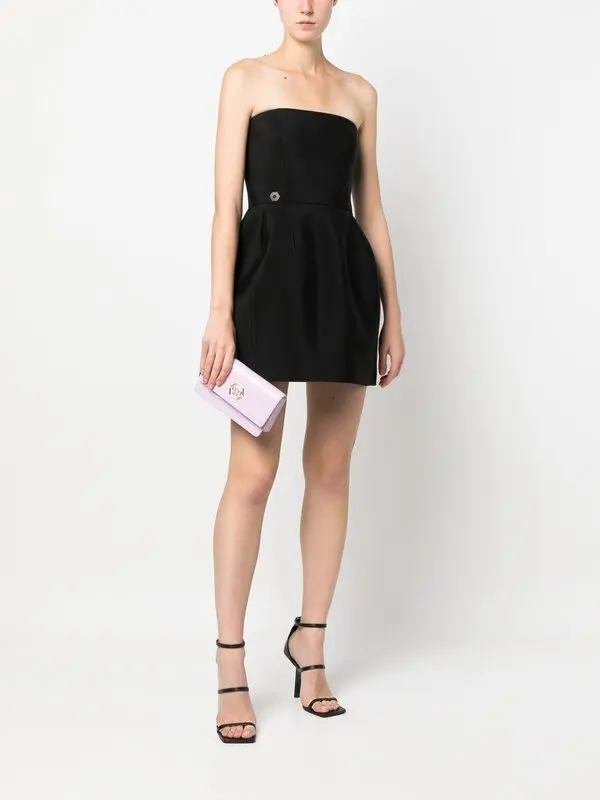 Philipp Plein Strapless Mini Dress