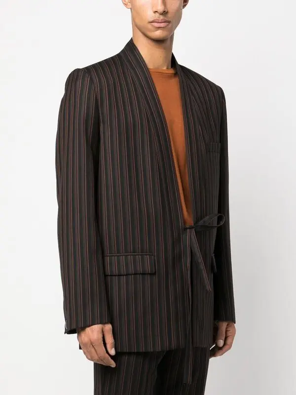 AMBUSH Pinstripe Single-breasted Blazer