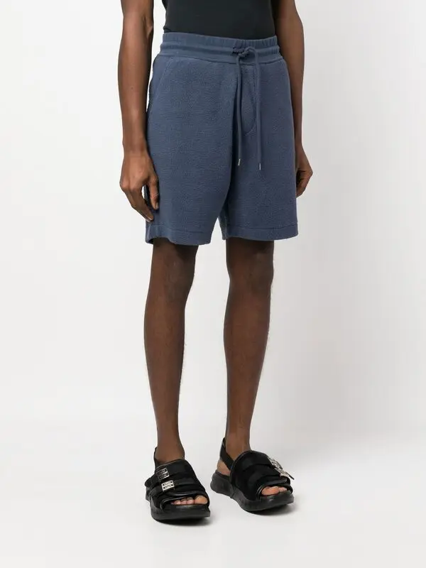VIVIENNE WESTWOOD Drawstring-waist Track Shorts - Blue
