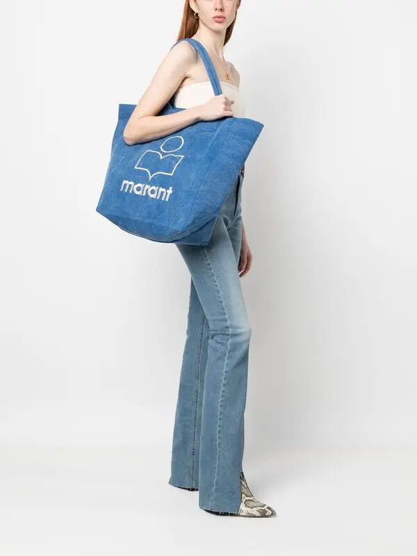 Isabel Marant Étoile Yenky Tote Bag - Blue