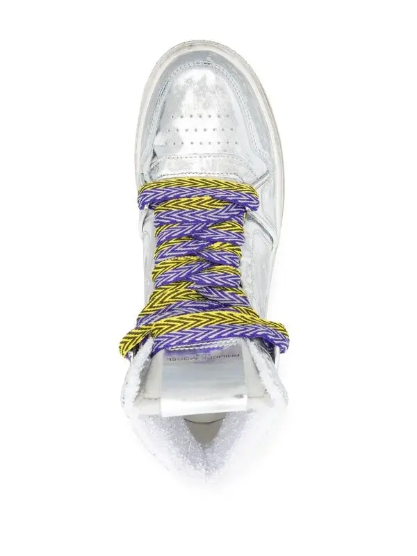 Philippe Model High-top Sneakers - Silver