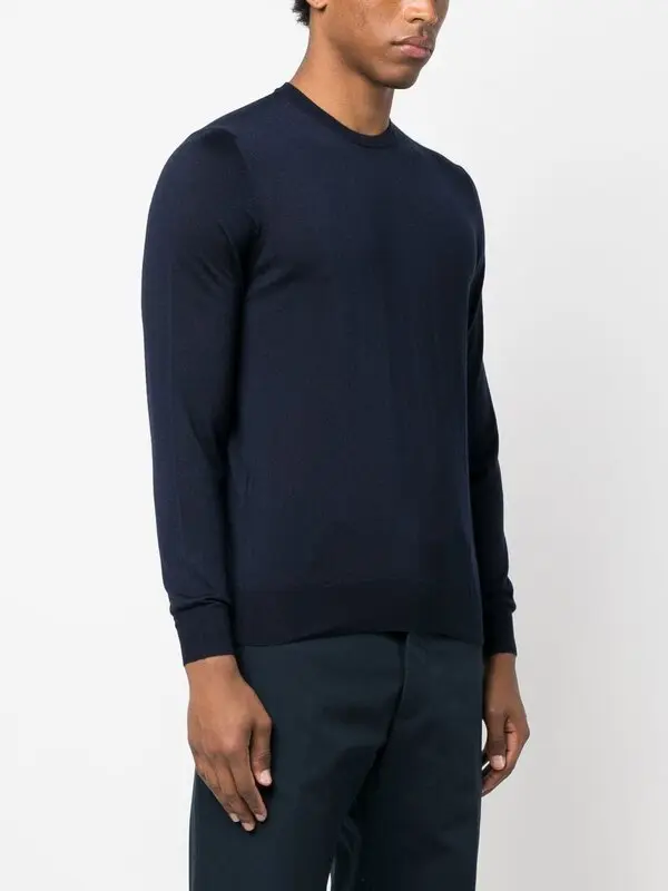 DRUMOHR Crew Neck Sweater - Blue