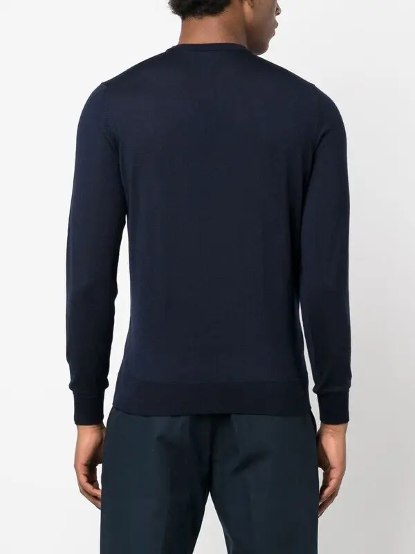 DRUMOHR Crew Neck Sweater - Blue
