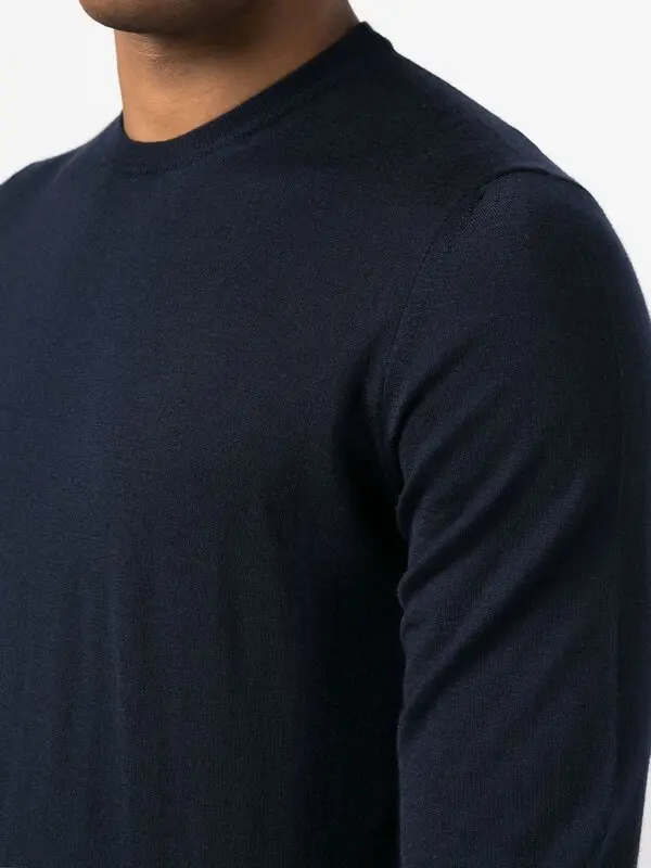 DRUMOHR Crew Neck Sweater - Blue