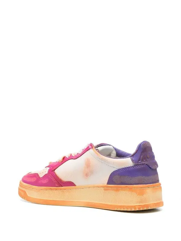 AUTRY Panelled Low-top Sneakers - White