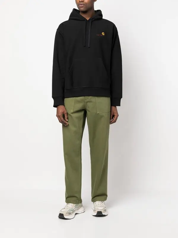 Carhartt Work In Progress Embroidered Logo Hoodie