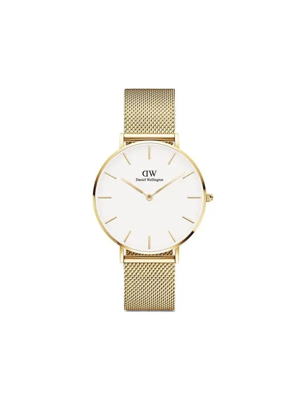 DANIEL WELLINGTON Petite Evergold 36mm - White