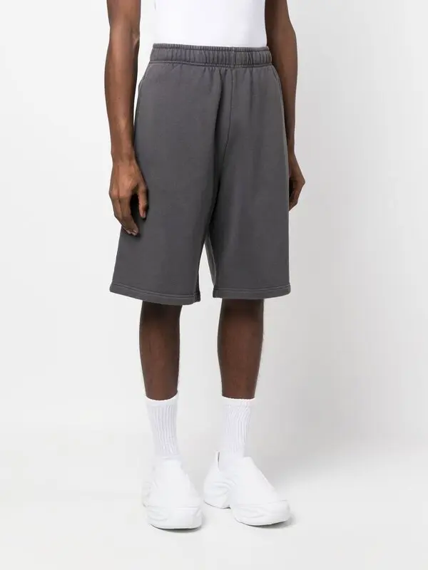 AMBUSH Logo-print Elasticated Track Shorts - Grey