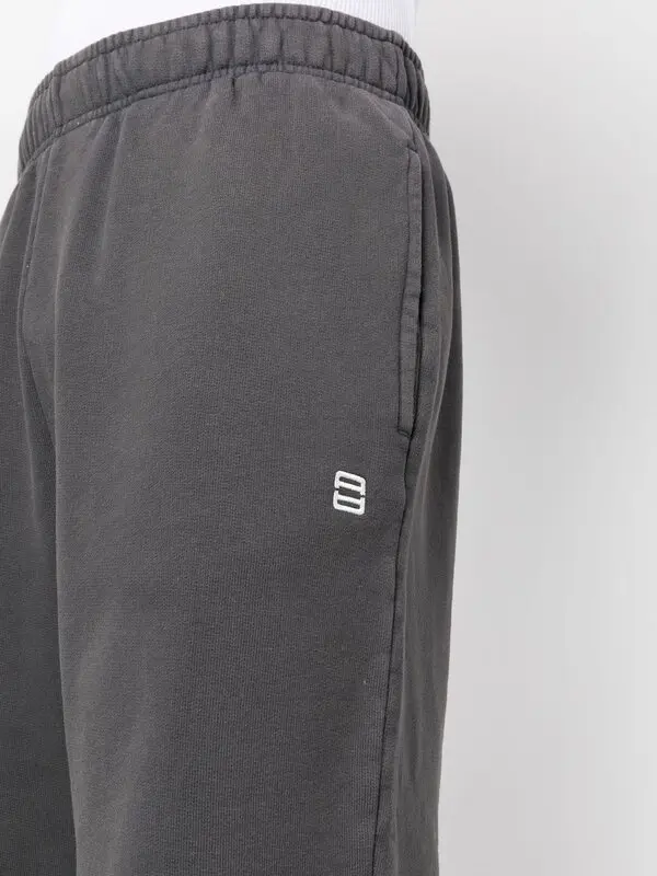 AMBUSH Logo-print Elasticated Track Shorts - Grey