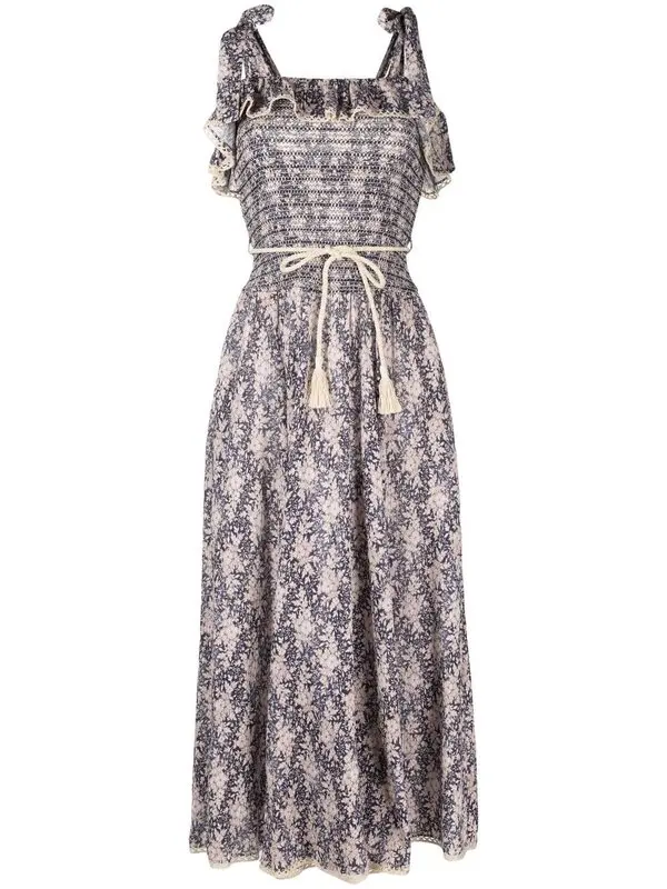 Zimmermann Vitali Midi Dress