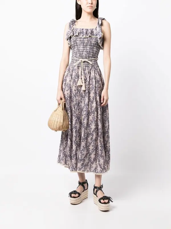 Zimmermann Vitali Midi Dress