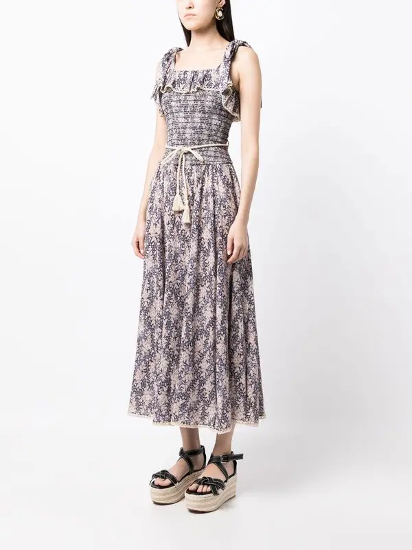 Zimmermann Vitali Midi Dress