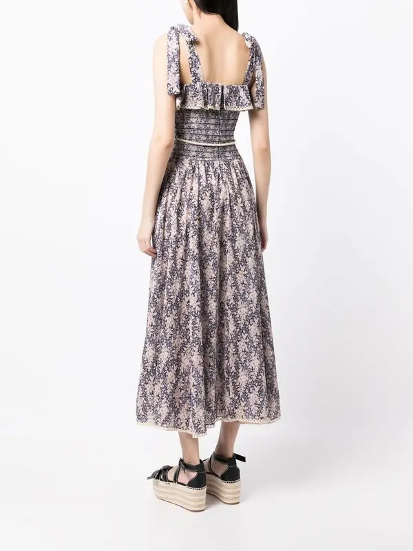 Zimmermann Vitali Midi Dress