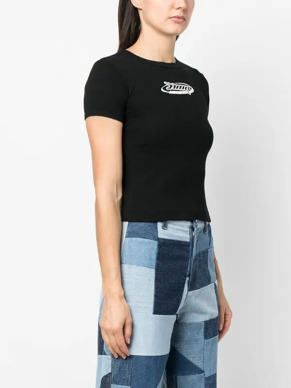 AMBUSH Graphic Print T-shirt - Black