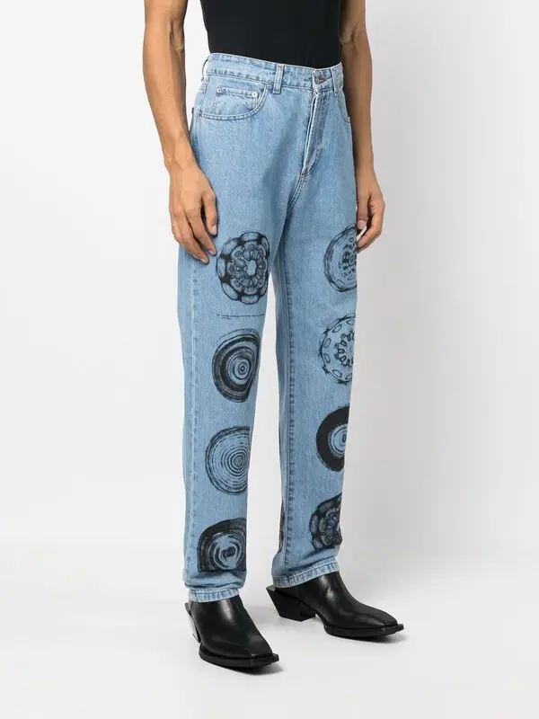 MSFTS Vibrations Straight-leg Jeans