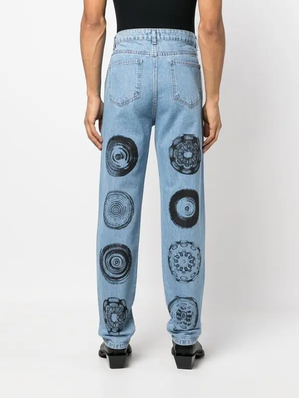 MSFTS Vibrations Straight-leg Jeans