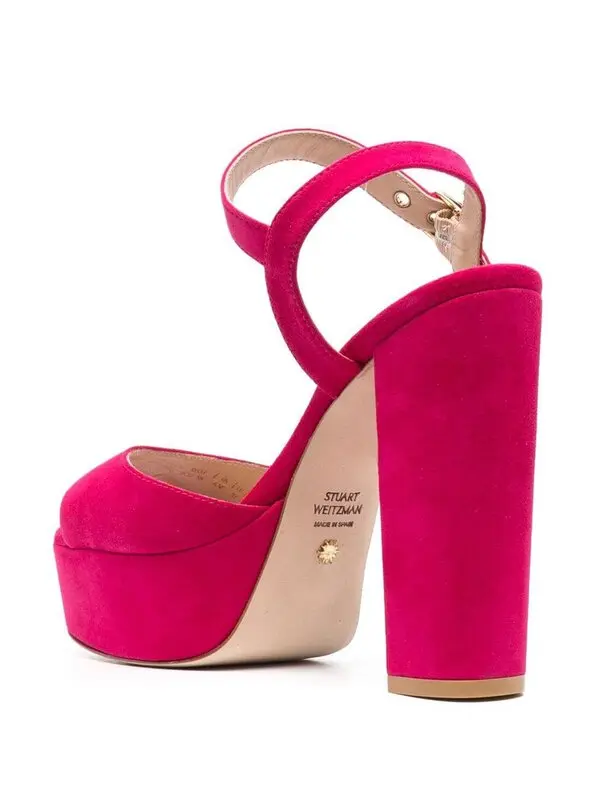 STUART WEITZMAN 135mm Platform Sandals - Pink