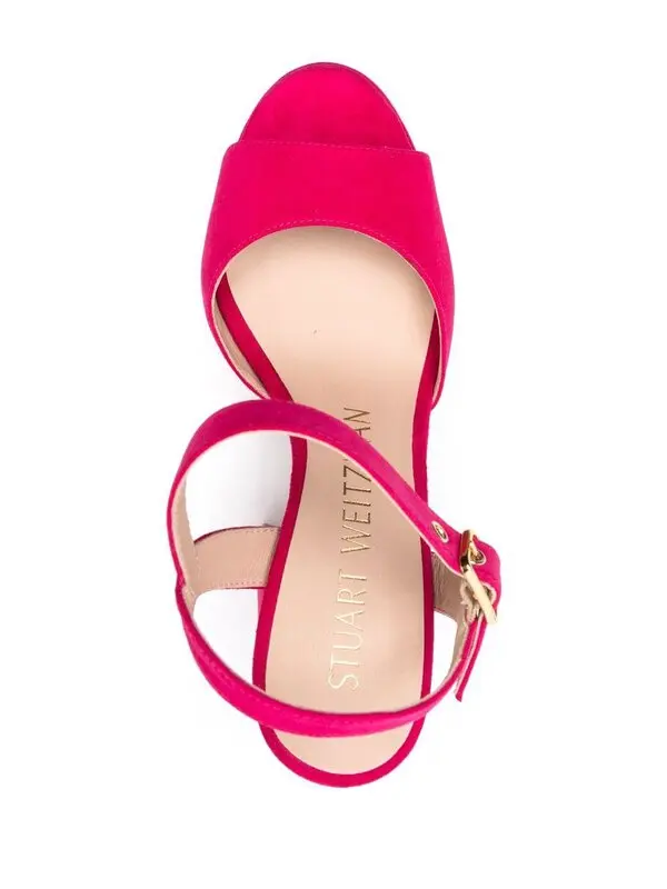 STUART WEITZMAN 135mm Platform Sandals - Pink