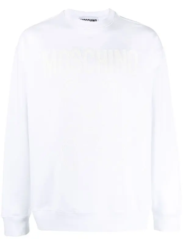 Moschino Logo-print Crewneck Sweatshirt