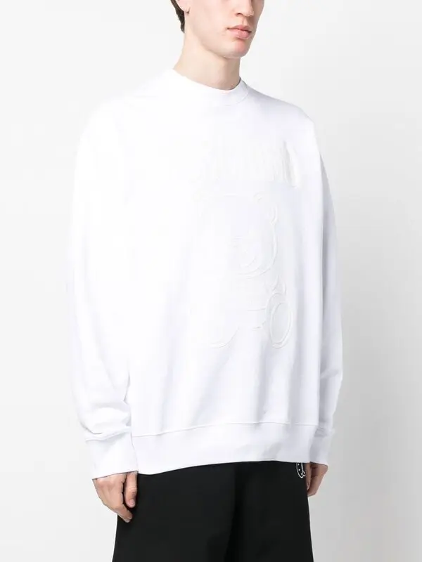 Moschino Logo-print Crewneck Sweatshirt