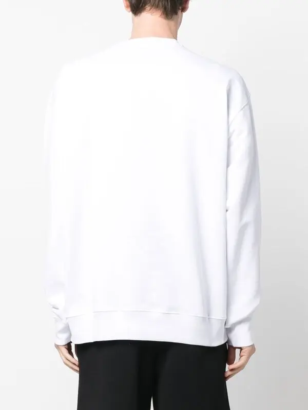 Moschino Logo-print Crewneck Sweatshirt