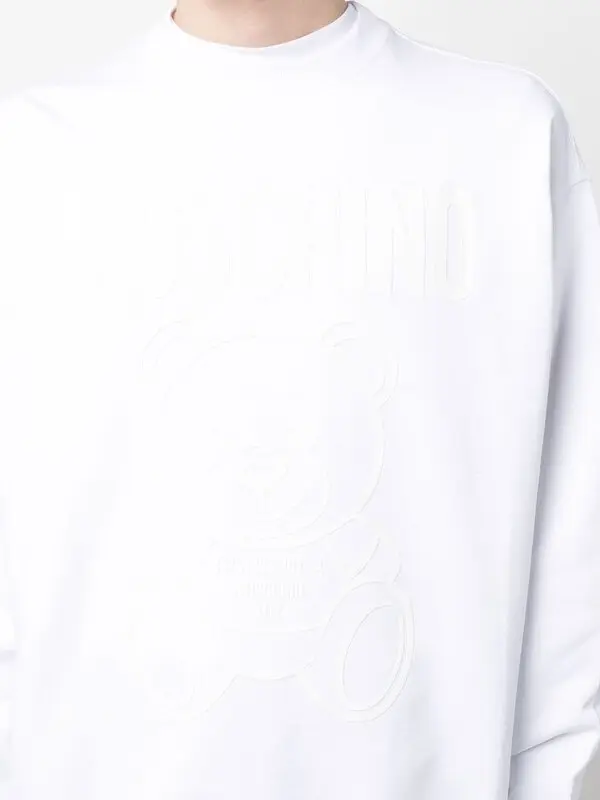 Moschino Logo-print Crewneck Sweatshirt