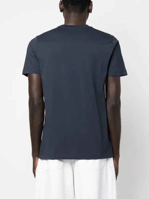 Marni Logo-print Cotton T-shirt - Blue