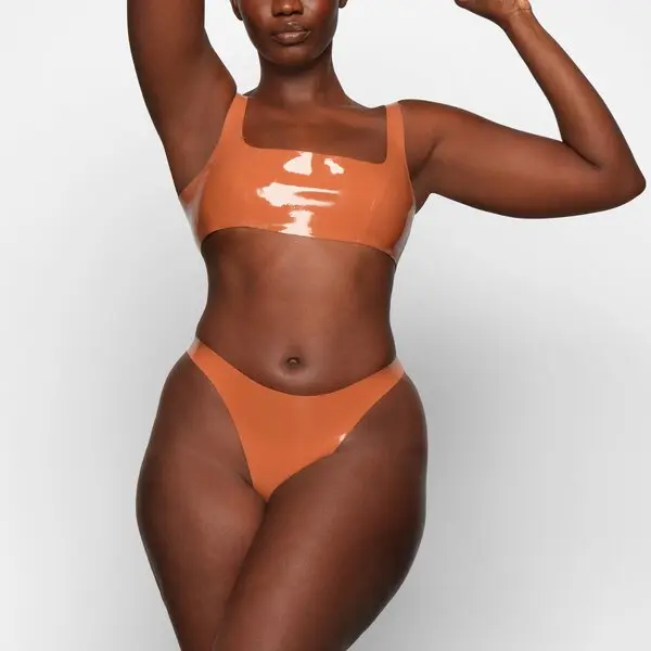 SKIMS Latex Thong