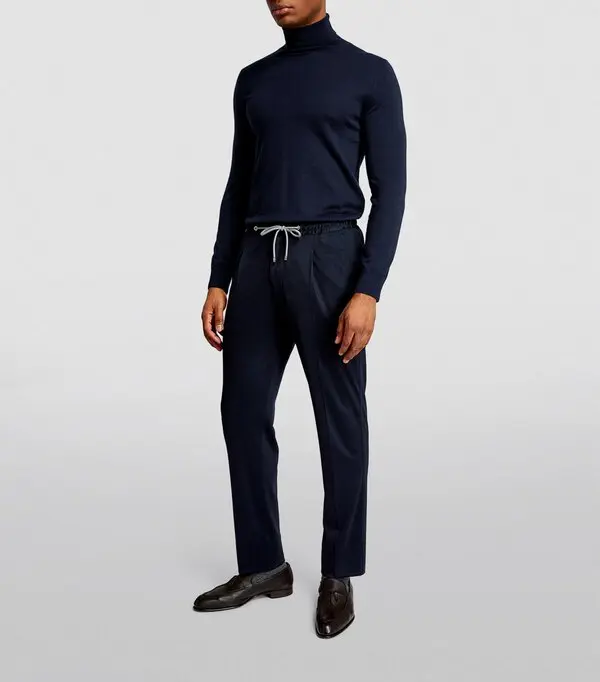 Brioni Cashmere-silk Rollneck Sweater