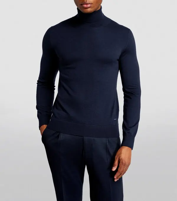 Brioni Cashmere-silk Rollneck Sweater
