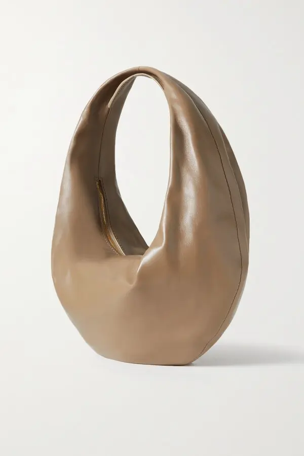 Khaite Olivia Medium Leather Shoulder Bag
