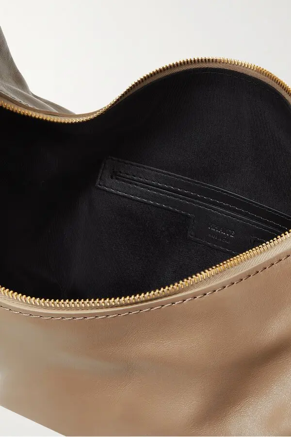 Khaite Olivia Medium Leather Shoulder Bag