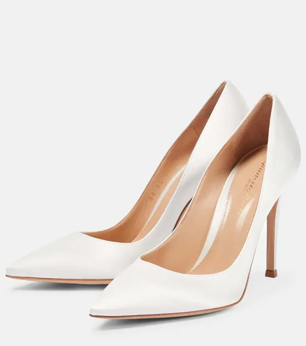 GIANVITO ROSSI 105 Pumps - White
