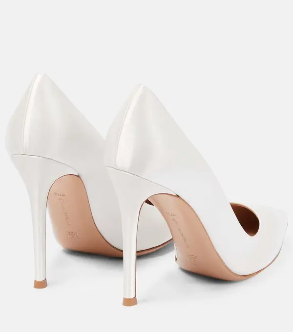GIANVITO ROSSI 105 Pumps - White