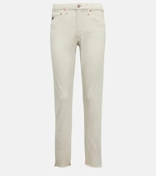Ag Girlfriend Mid-rise Slim-fit Jeans