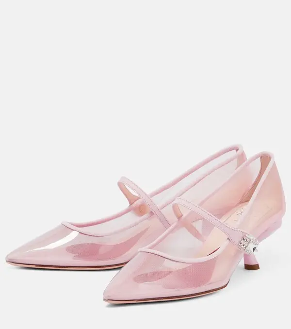 ROGER VIVIER Babies Virgule Pumps