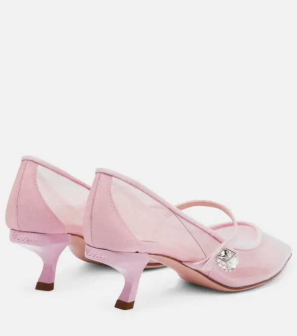 ROGER VIVIER Babies Virgule Pumps