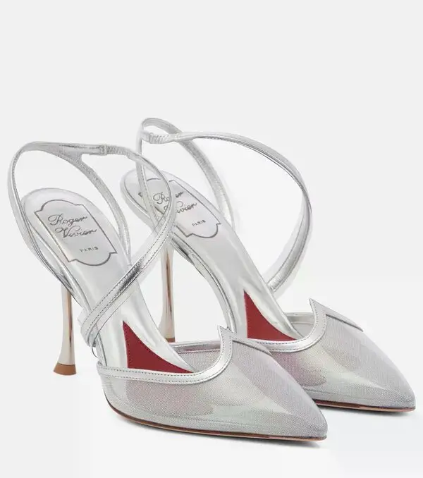ROGER VIVIER I Love Vivier Pumps - Silver