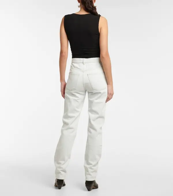 MARANT ETOILE Vendelia High-rise Straight Jeans