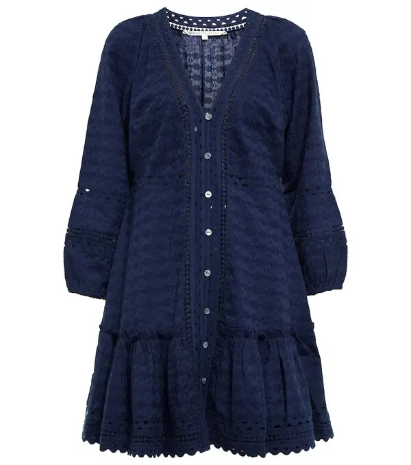 Veronica Beard Daeja Cotton Mini Dress