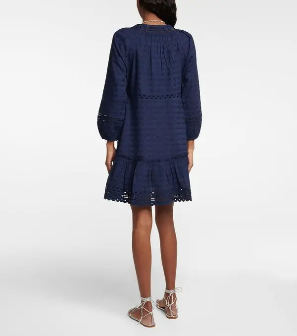 Veronica Beard Daeja Cotton Mini Dress