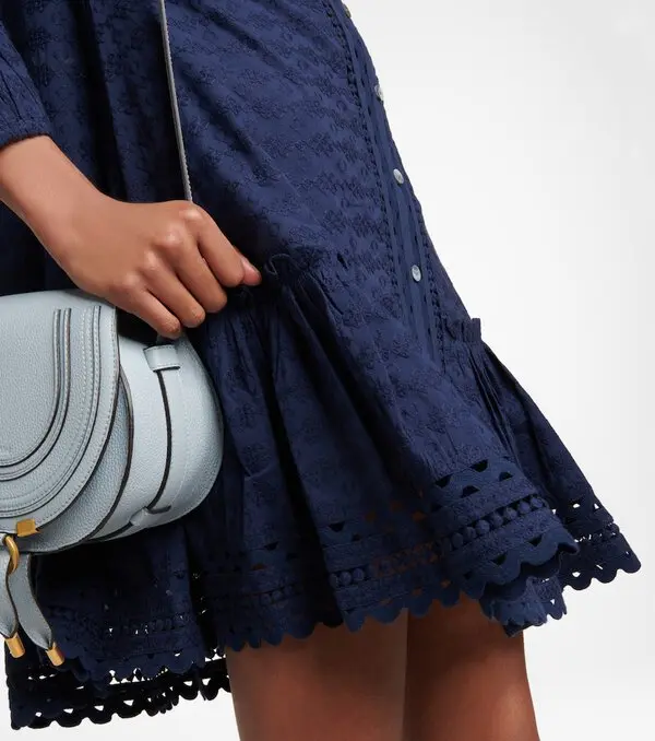 Veronica Beard Daeja Cotton Mini Dress