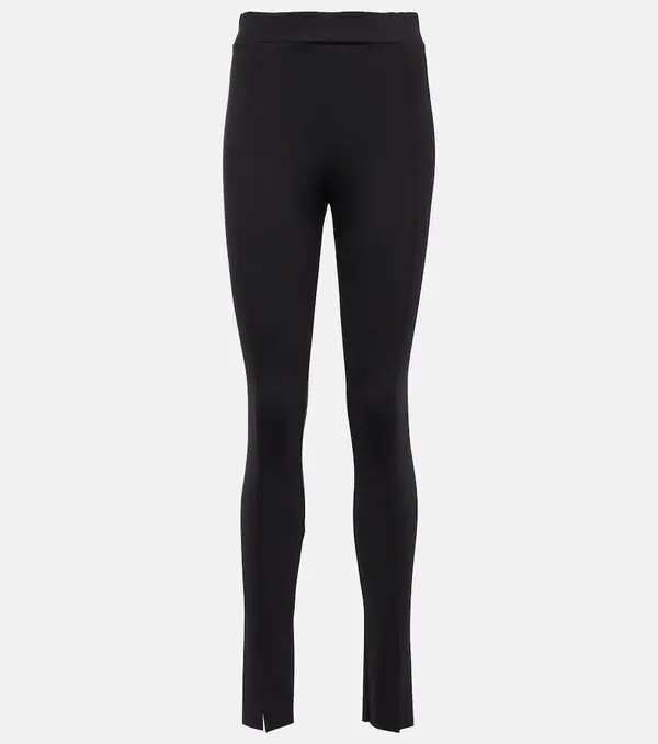 Wolford Midnight Grace High-rise Jersey Leggings - Black