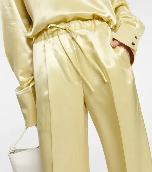 JIL SANDER Satin Pants