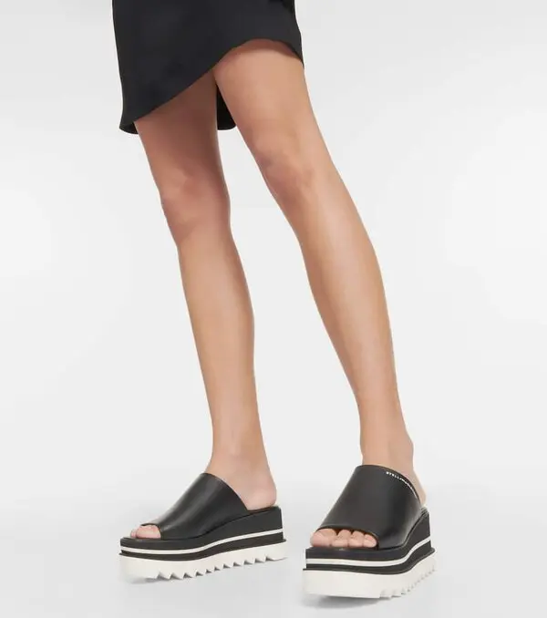 Stella McCartney Sneak-elyse Platform Mules