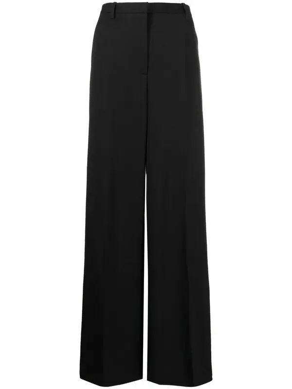 Versace High-waisted Wide-leg Trousers