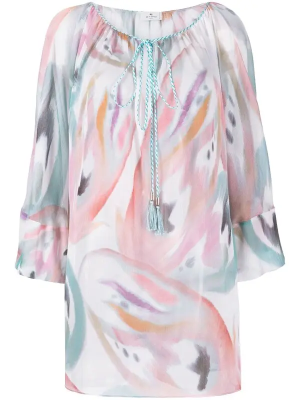 Etro Abstract-print Blouse