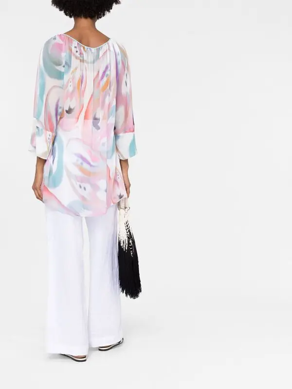 Etro Abstract-print Blouse